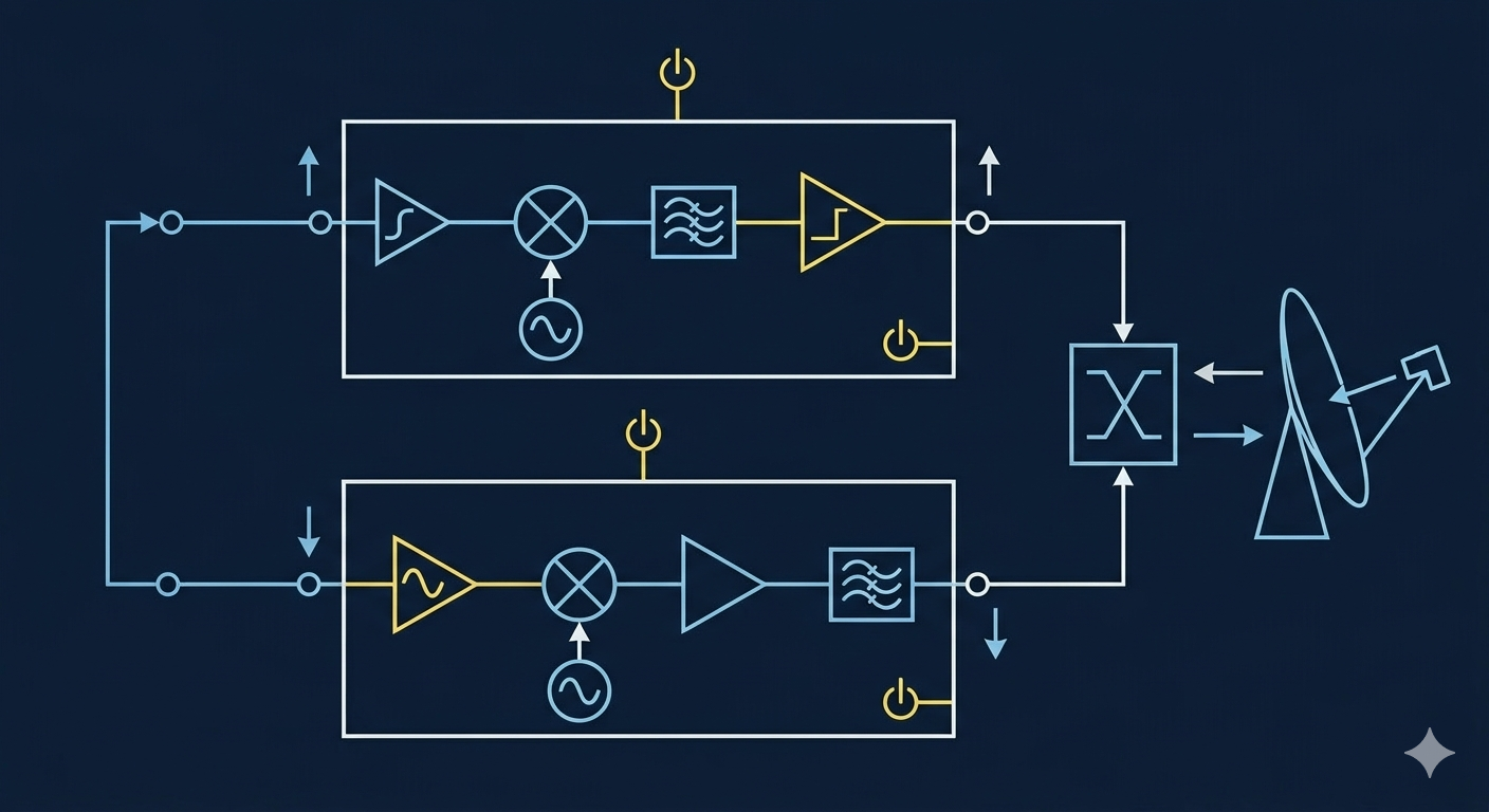 BUC vs LNB vs LNA in Satellite Systems Explained | Satcom Index ...